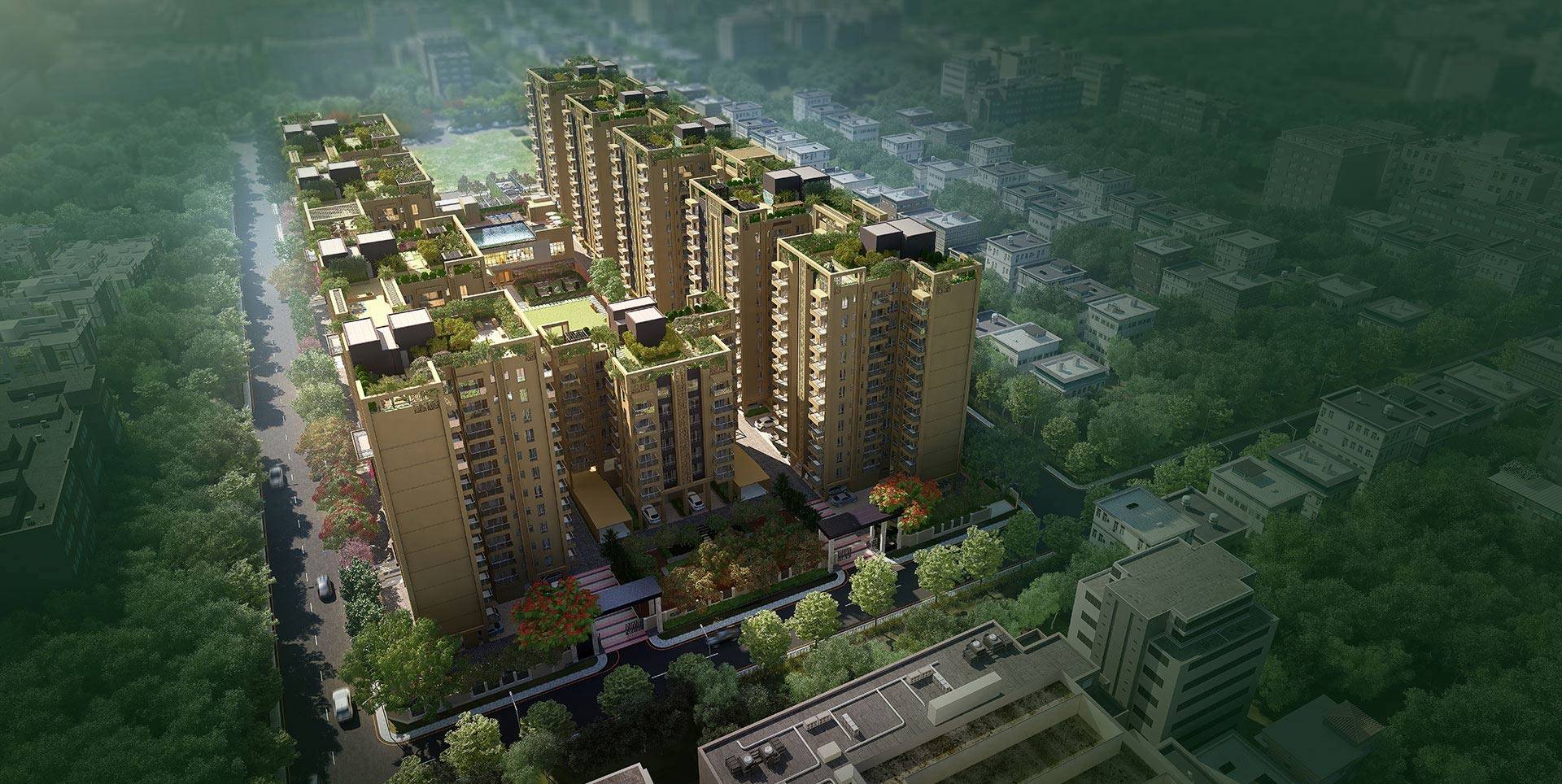 Urvisha by Ambuja Neotia | 2 & 3 BHK Flats in Newtown, Kolkata